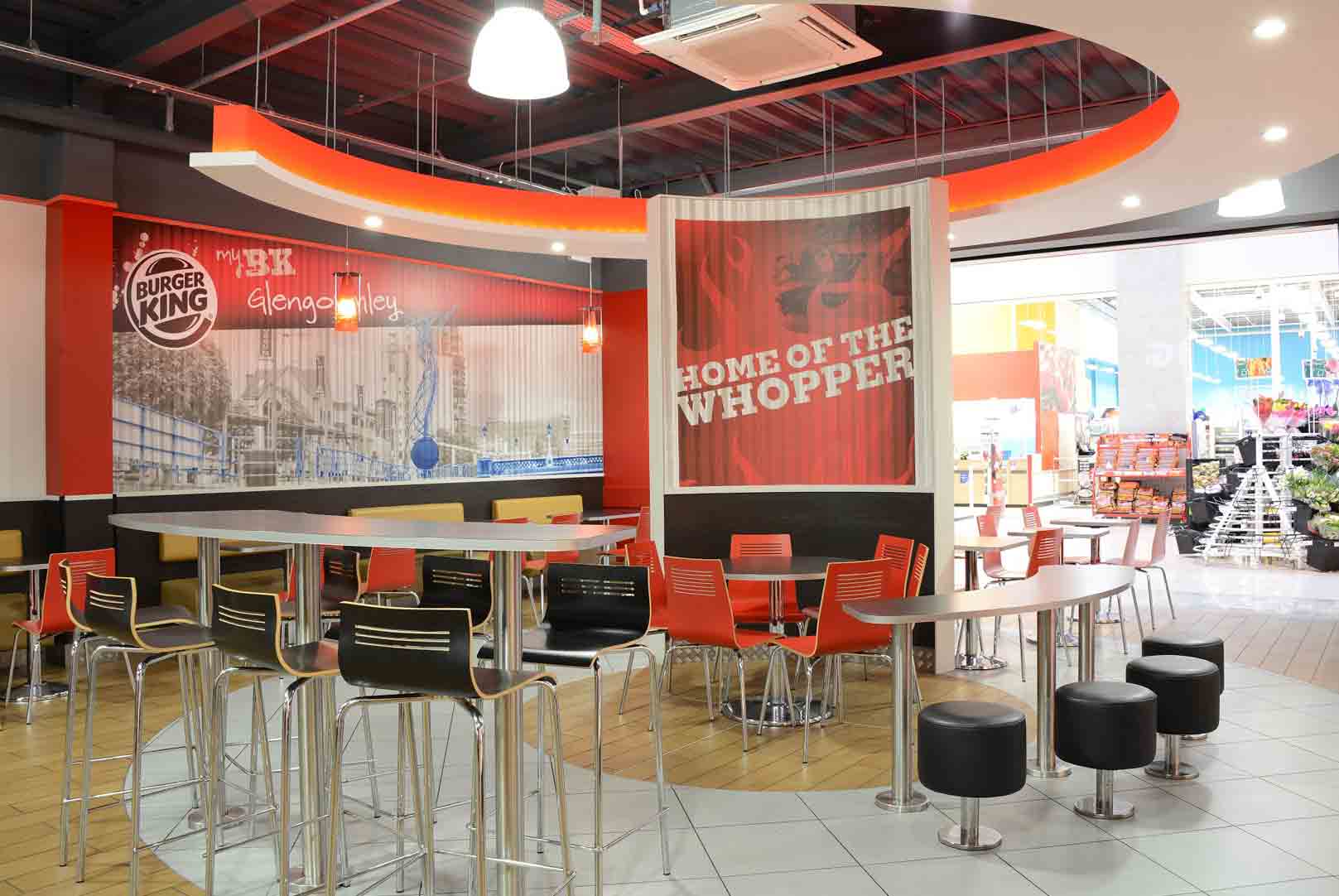 Burger King Store Inside
